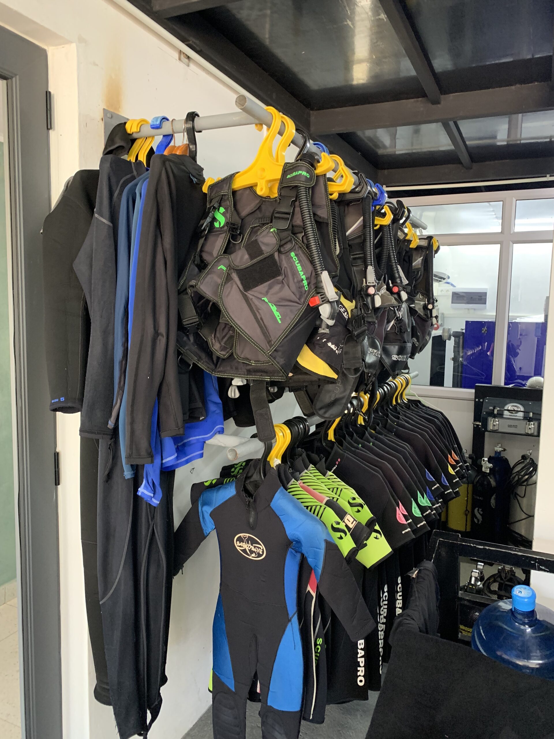 The diving center – Pro Dive Mauritius