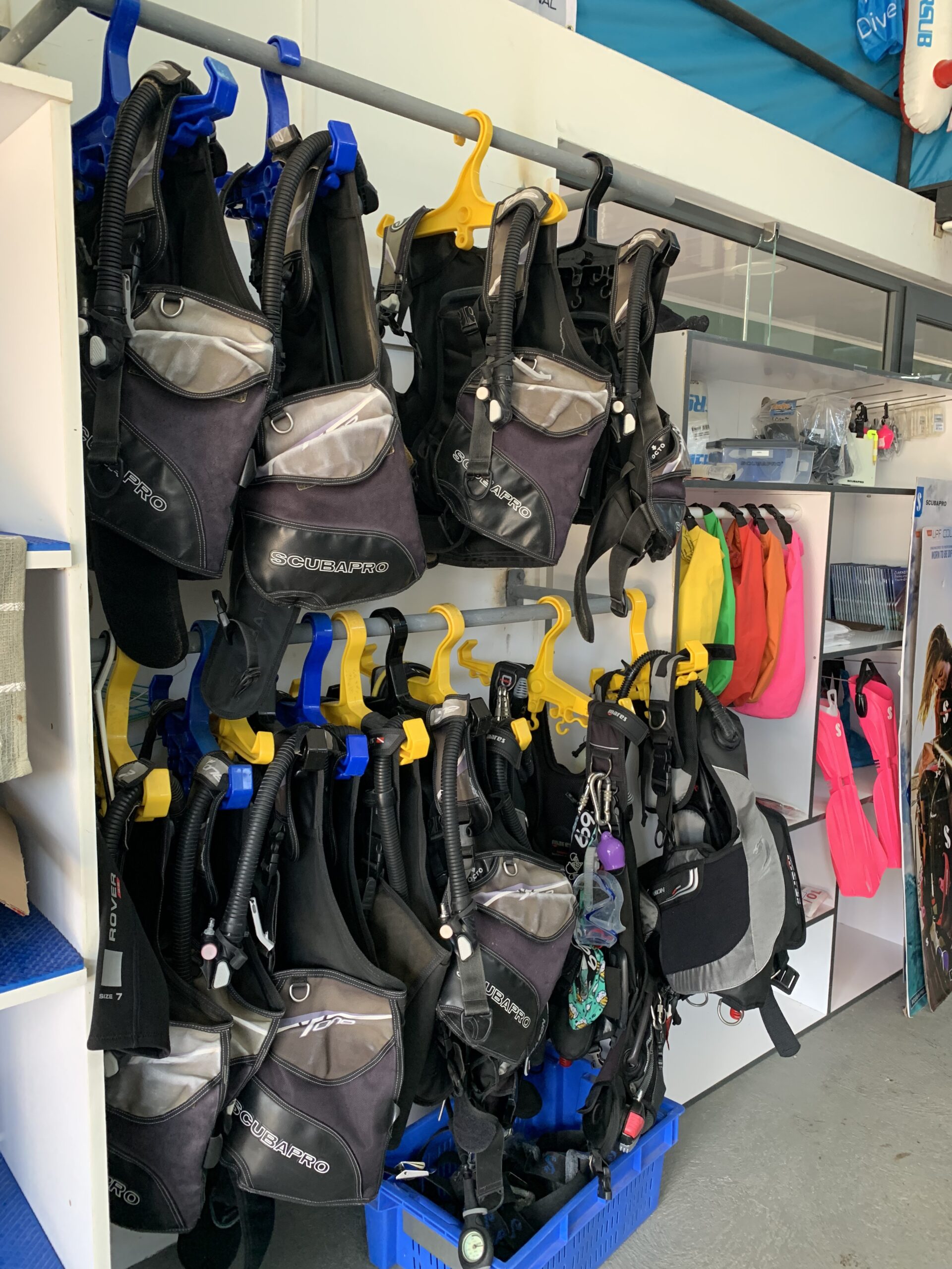 The diving center – Pro Dive Mauritius