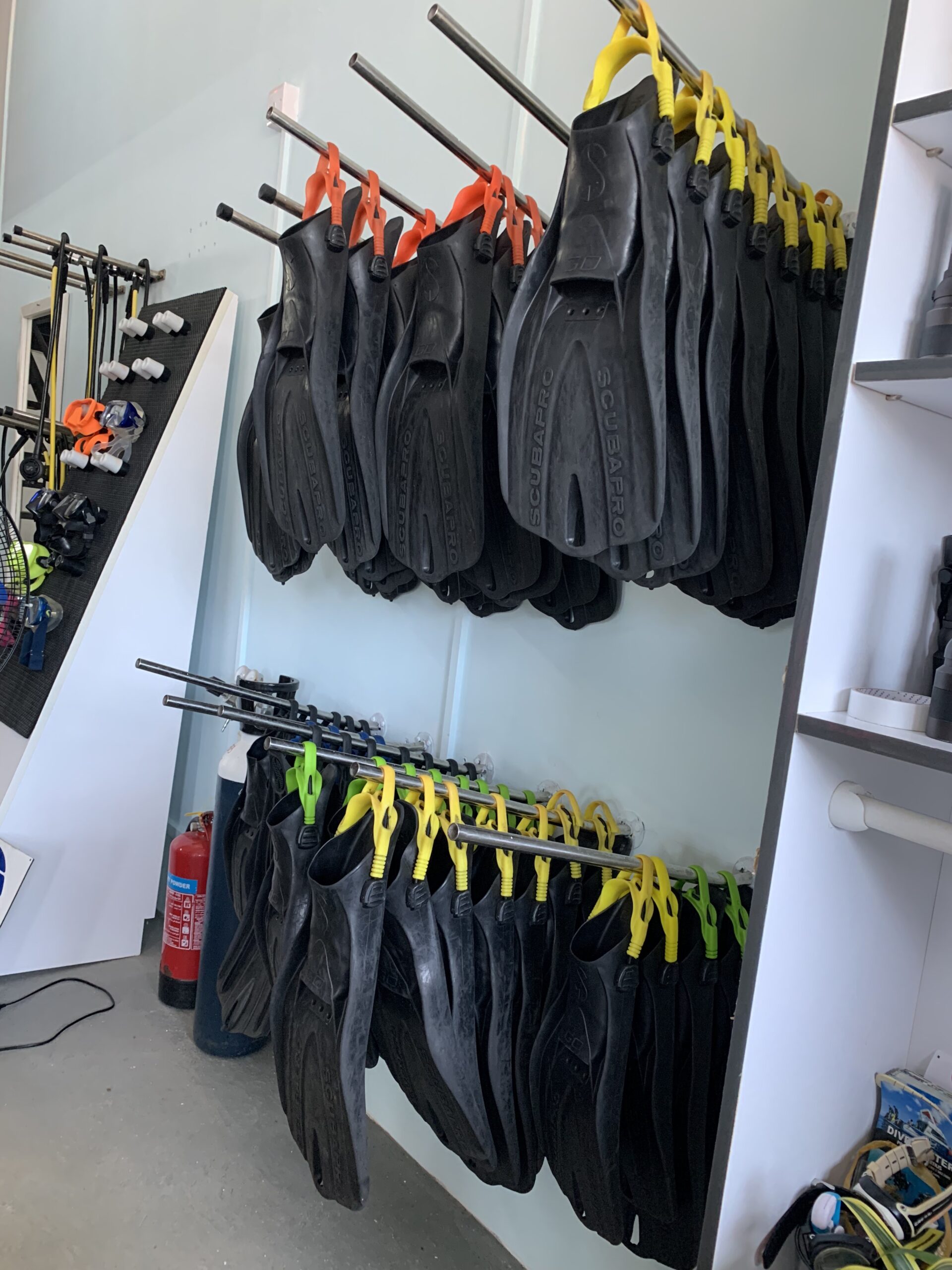 The diving center – Pro Dive Mauritius